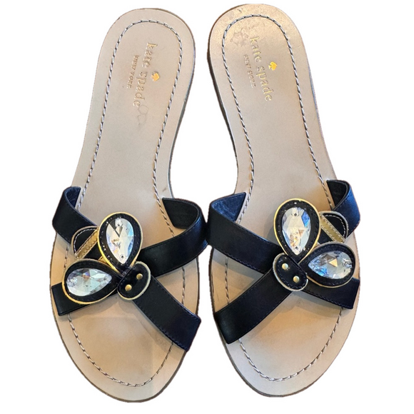 kate spade | Shoes | Kate Spade Colby Bumble Bee Slides 85m | Poshmark